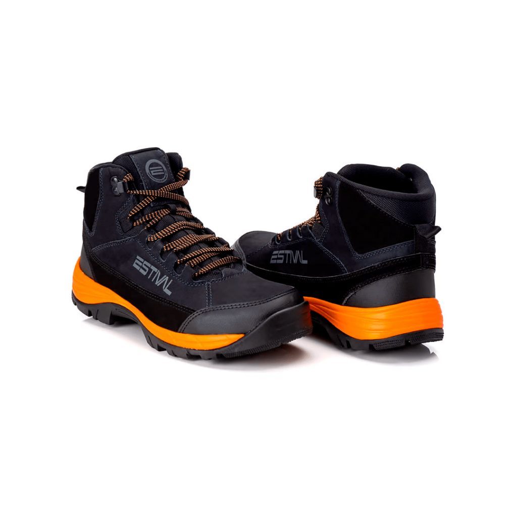 BOTA ESTIVAL ADVENTURE COURO DARK SAPPHIRE - CA 40376 - UNIFRAN