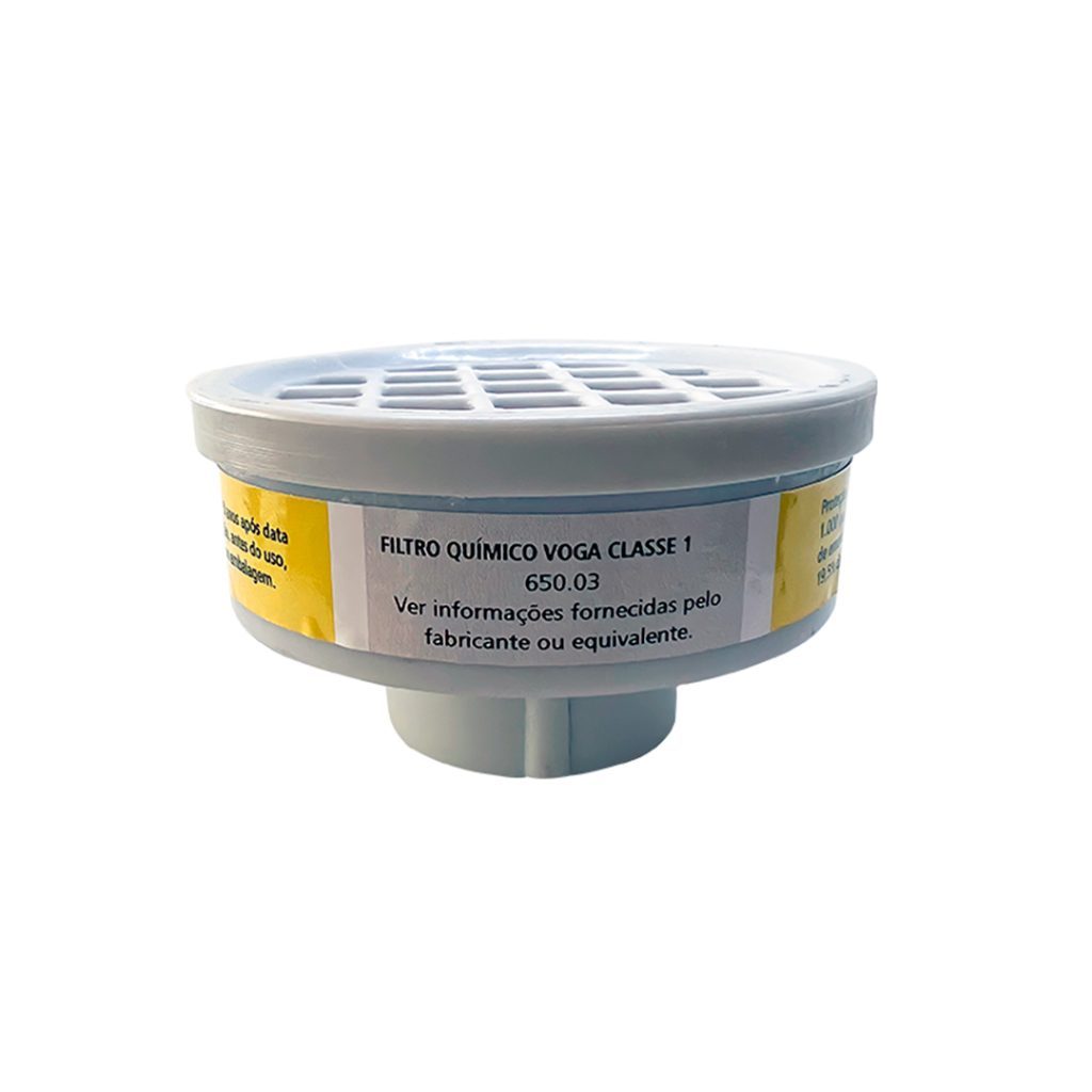 MÁSCARA RESPIRADOR PLASTCOR 1/4 FACIAL COM UM FILTRO VO/GA - CA 39428 ...
