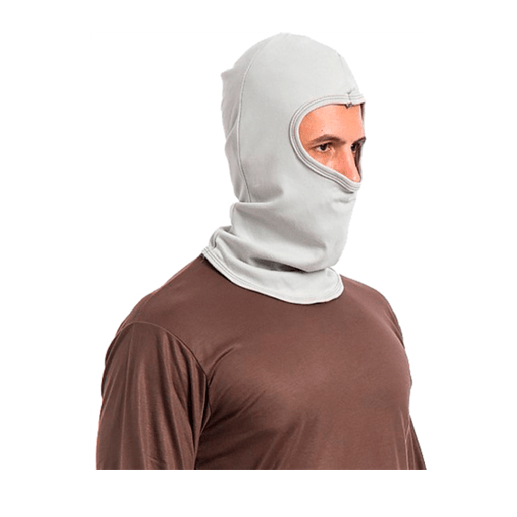 CAPUZ BALACLAVA 100% ALGODAO ATPV 14 CLASSE 2 CINZA CA: 39672 - UNIFRAN